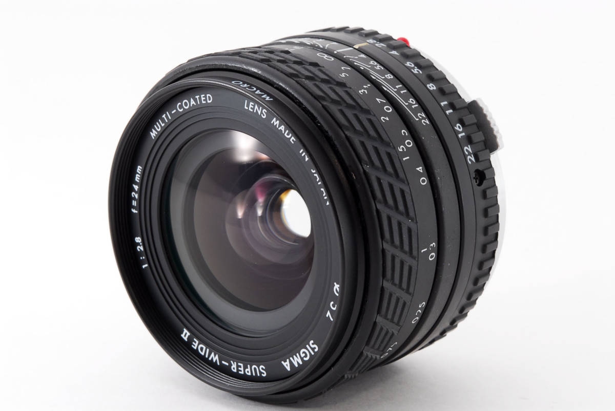 極上 シグマ SIGMA SUPER WIDE II 24mm f2.8 OMマウント#8264(オリンパス)｜売買されたオークション情報 ...