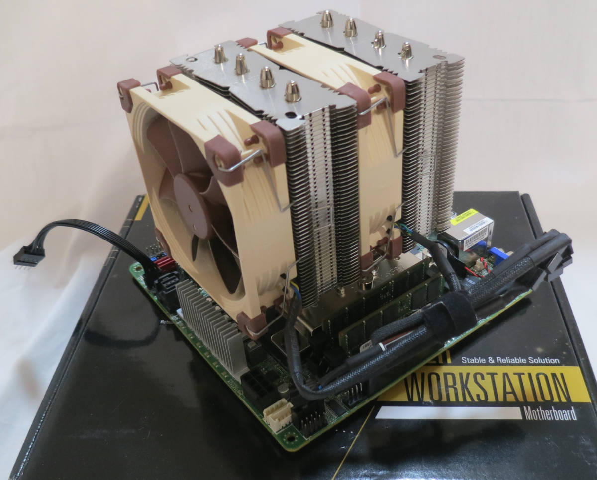 18コア36スレッド ITXサーバー 最新Cascadelake Xeon GOLD 6240Y QS & Asrock Rack ...