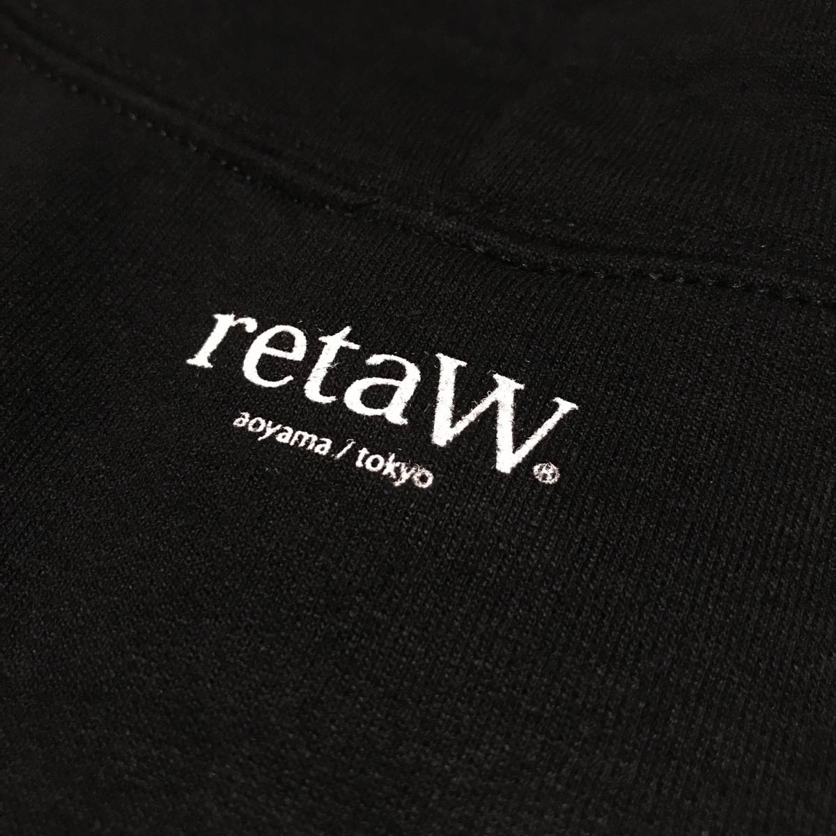 retaW × FRAGMENT パーカー＆カータグ試着のみ/リトゥ/フラグメント/藤原ヒロシ/FRAGMENT design/SEQUEL ...