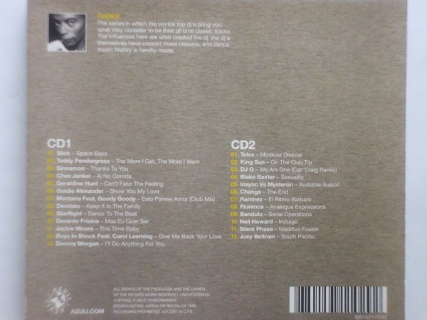 MIX-CD / Choice A Collection Of Classics mixed by Jeff Mills Deodato ...