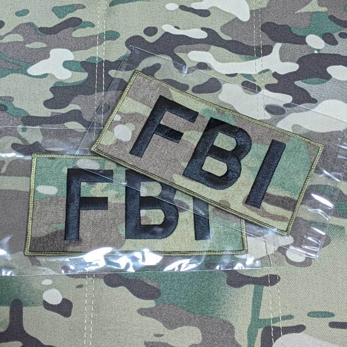 実物 FBI SWAT マルチカム パッチパネル 2枚セット / CRYE JPC TYR PICO DBT RG Mk4 FED(その他 ...