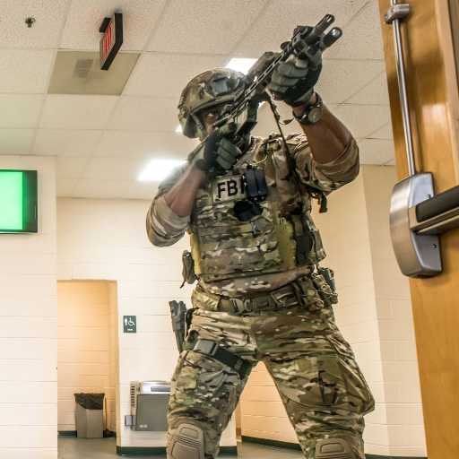 実物 FBI SWAT マルチカム パッチパネル 2枚セット / CRYE JPC TYR PICO DBT RG Mk4 FED(その他 ...
