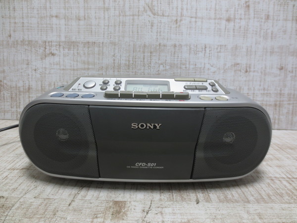 c125 SONY ソニー ラジカセ CFD-S01(ラジカセ)｜売買されたオークション情報、yahooの商品情報をアーカイブ公開 ...