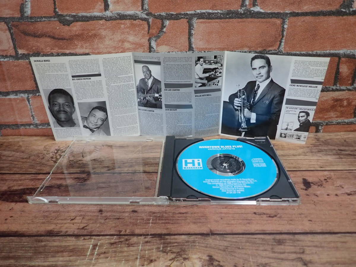 日本仕様 BIG LUCKY BIG AMOS DON HINESほか RIVERTOWN BLUES PLUS P-VINE CDHIP-9604 Cream/Hi Demon HI UK ...