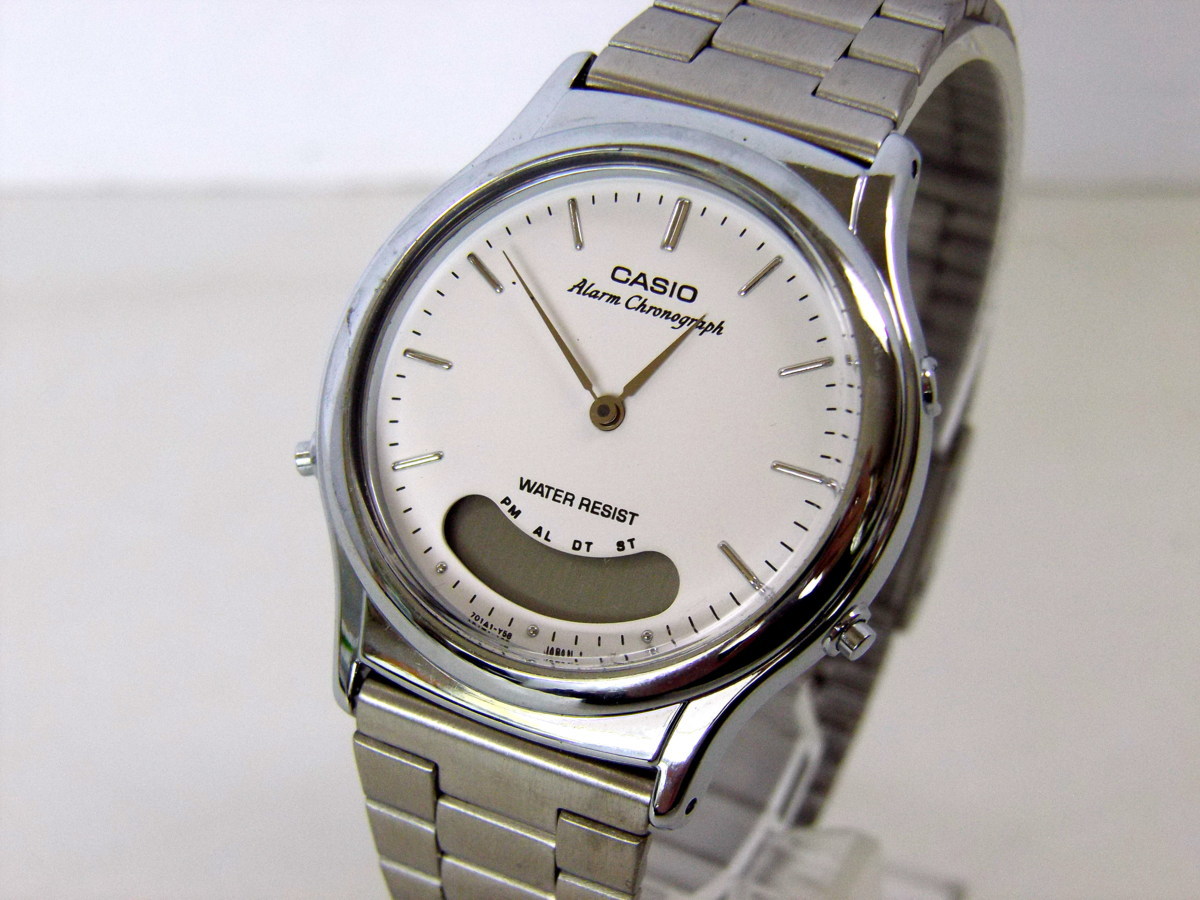 A0208-46久53827 CASIO Alarm Chronograph AQ-227 腕時計 カシオ(その他)｜売買されたオークション情報、yahooの商品情報をアーカイブ公開 ...