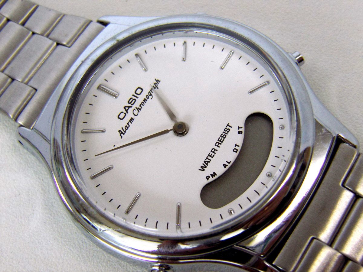 A0208-46久53827 CASIO Alarm Chronograph AQ-227 腕時計 カシオ(その他)｜売買されたオークション情報、yahooの商品情報をアーカイブ公開 ...