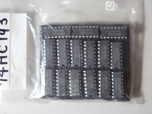 15個 74HC193 4-Bit Synchronous Up Down Counters Dual Clock With Clear ...