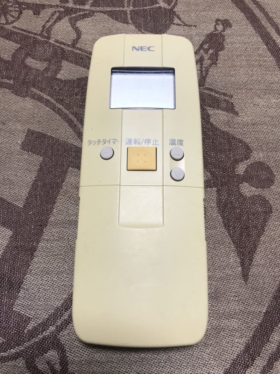 E-1351 NEC NER-VSF エアコンリモコン 赤外線良好 簡易清掃済み(その他)｜売買されたオークション情報、yahooの商品情報をアーカイブ公開 - オークファン（aucfan.com）