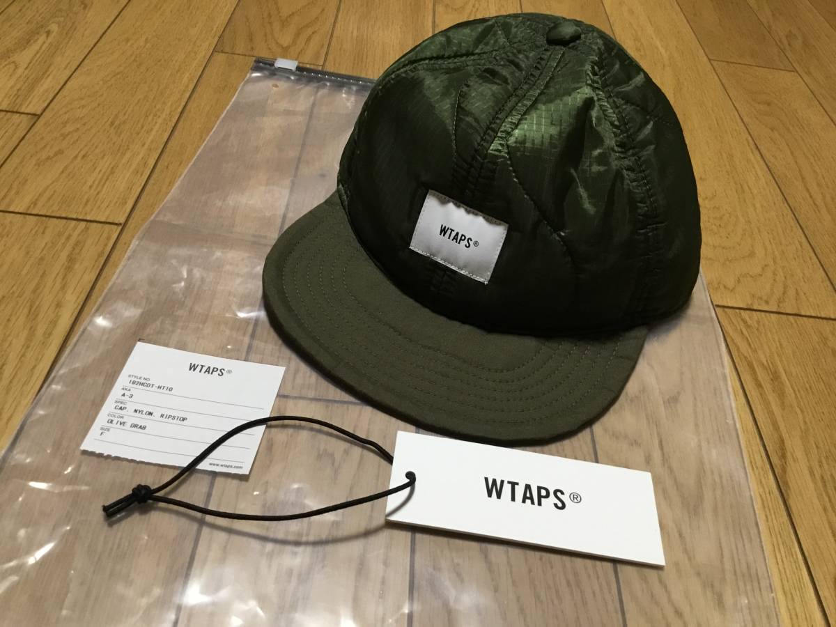WTAPS 2019 AW A-3 CAP NYLON RIPSTOP OD T-6 T-7 MILITIA スターター スナップバック ...