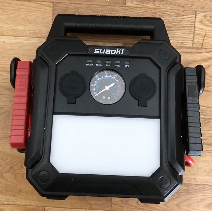 suaoki ジャンプスターター U29 16000mAh エアコンプレッサー搭載 1035kpa 一発 エンジンかかり ジャンク品(バッテリー)｜売買されたオークション情報、yahooの商品 ...