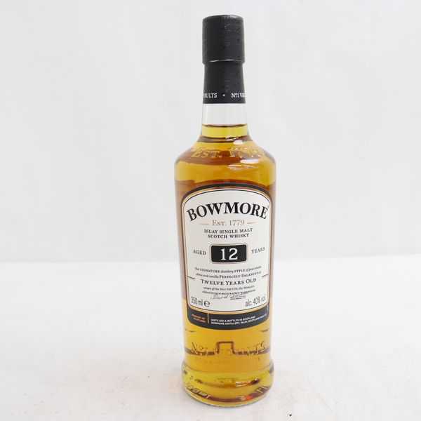 BOWMORE ボウモア 12年 ハーフボトル 40％ 350ml O20I210001(アイラ)｜売買されたオークション情報、yahooの商品情報をアーカイブ公開 - オークファン ...