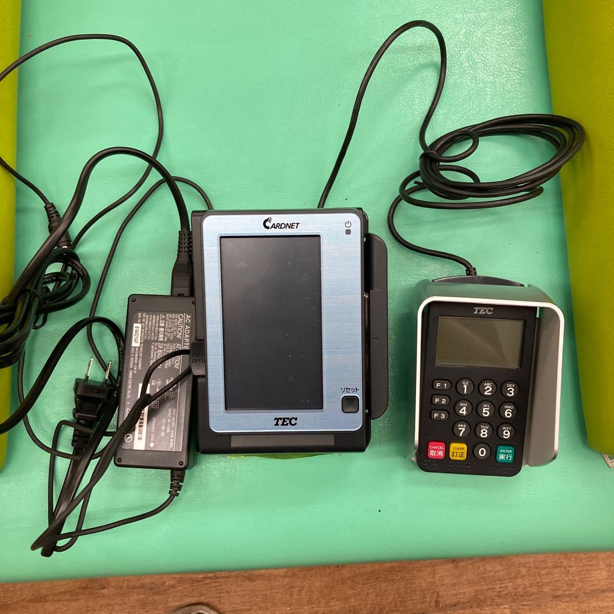 f1 有 東芝TEC EFT-POS カード決済ターミナル PADCT-4100-A110-R CT-4100-J220-R(レジスタ)｜売買されたオークション情報、yahooの商品情報を ...