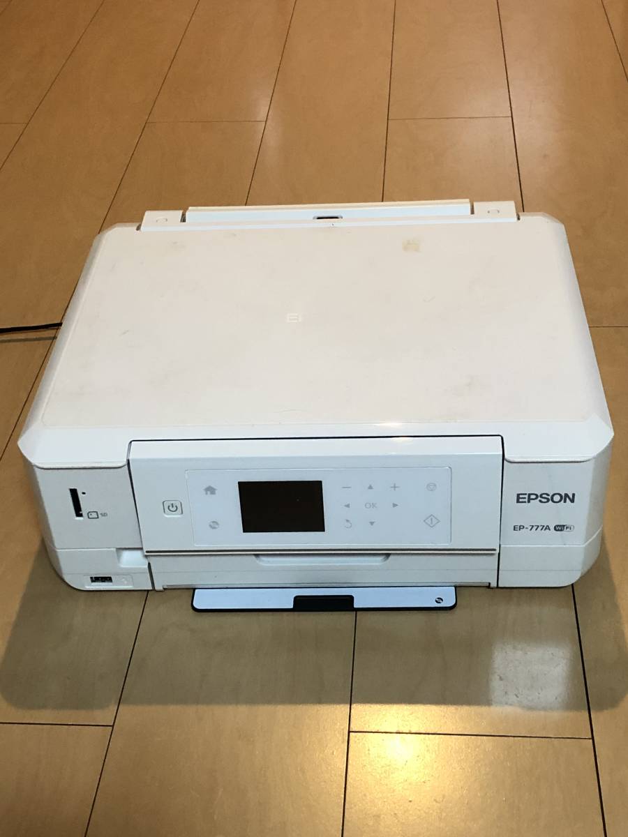 EPSON インクジェットプリンター EP-777A ジャンク(エプソン)｜売買されたオークション情報、yahooの商品情報をアーカイブ公開 - オークファン（aucfan.com）