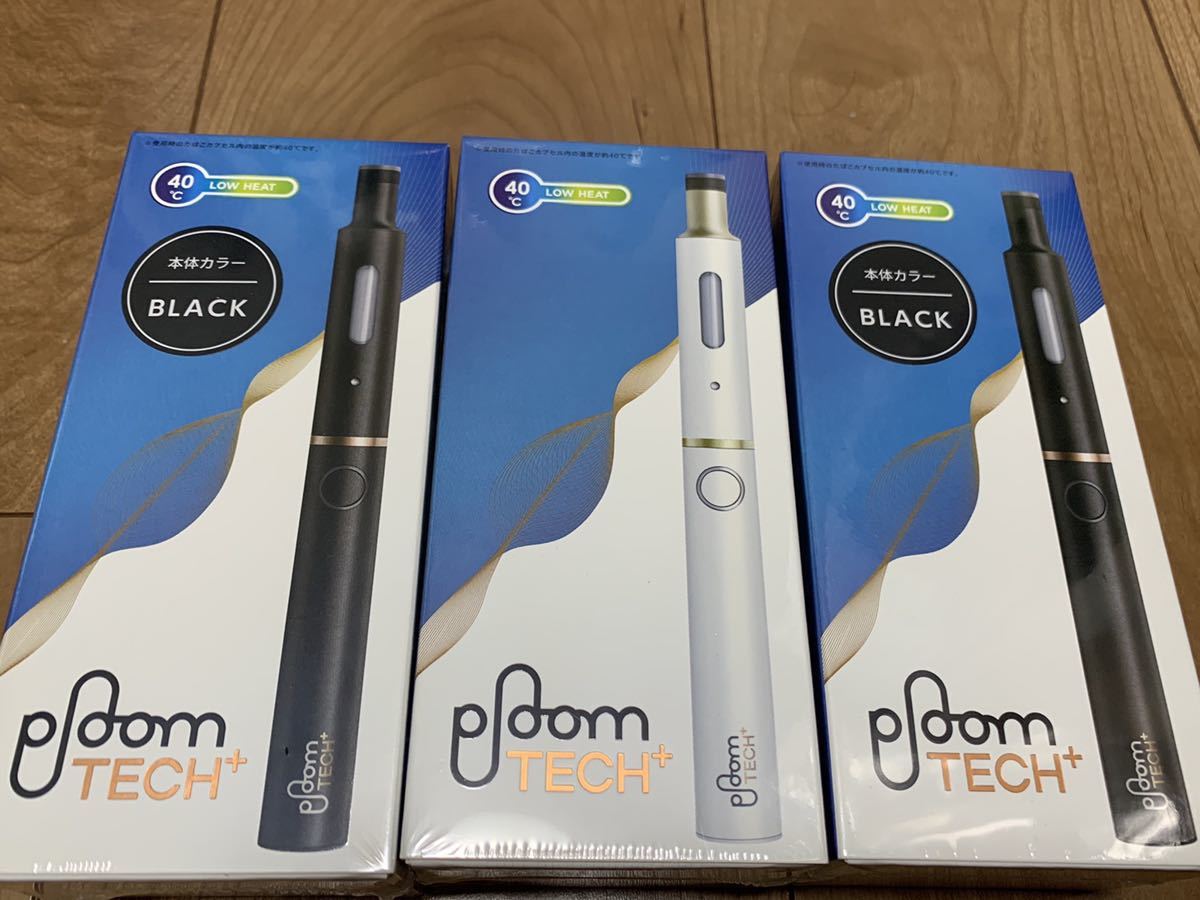 プルームテックプラス スターターキット ploomtech plus 3個セット 黒×2 白×1(喫煙グッズ)｜売買されたオークション情報、yahooの商品情報をアーカイブ公開 ...