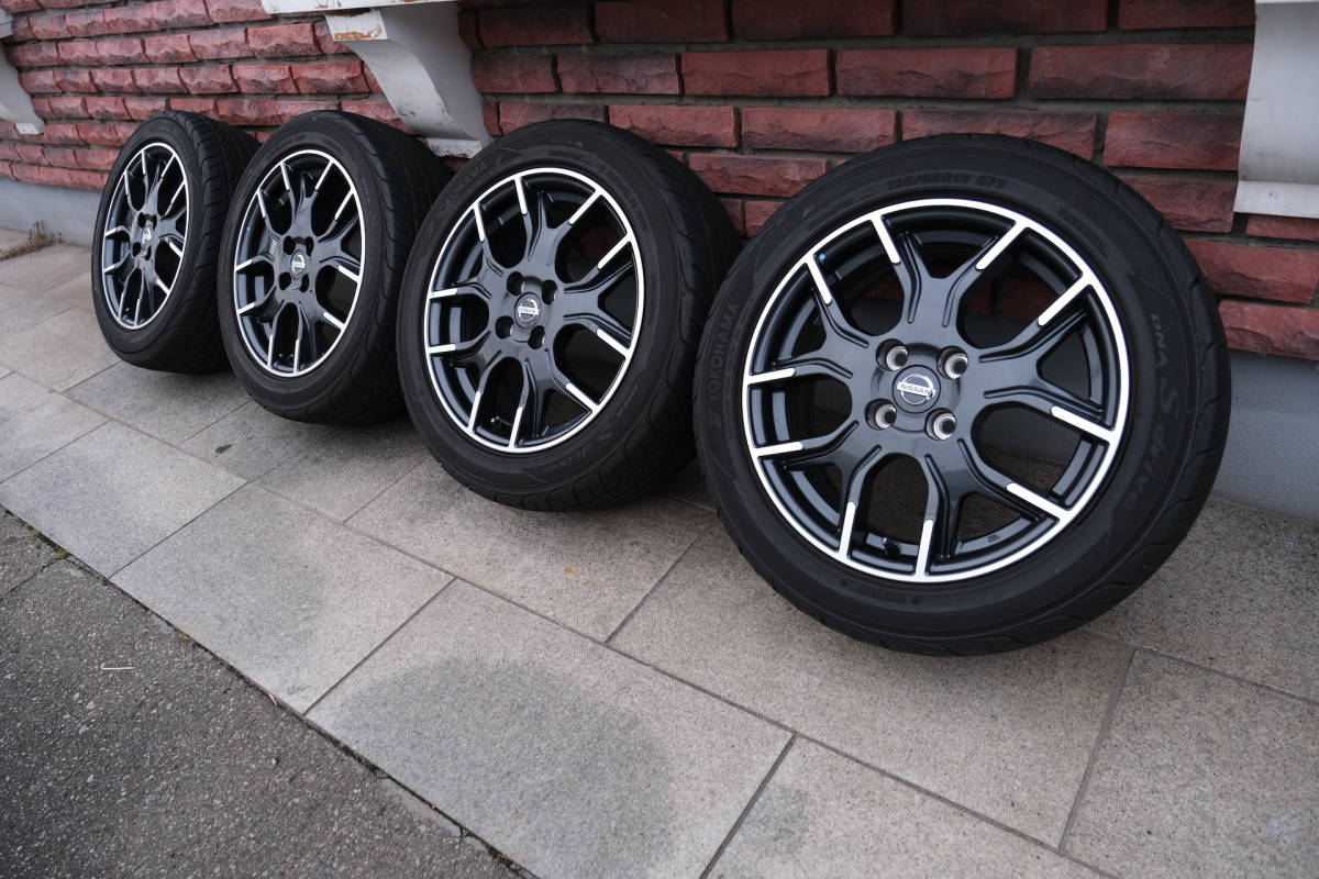 希少商品★Nissan Note E-Power Nismo Enkei M.A.T+Yokohama SDrive 195/55R16 ...