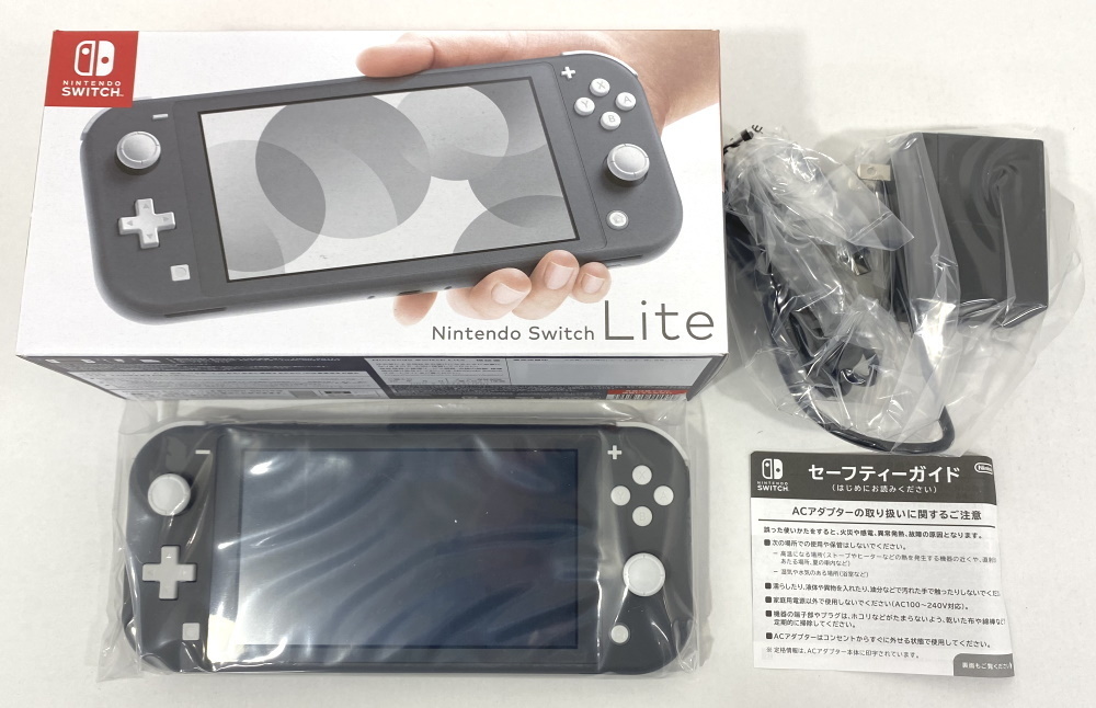 E512 任天堂 Nintendo Switch Lite / ニンテンドー スイッチ ライト グレー 本体 / 品(ニンテンドースイッチ本体)｜売買されたオークション情報、yahooの商品 ...