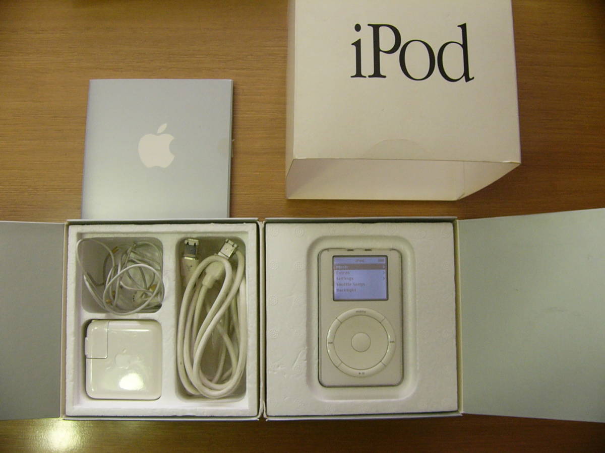 iPod 初代 5GB(iPod classic)｜売買されたオークション情報、yahooの商品情報をアーカイブ公開 - オークファン（aucfan.com）