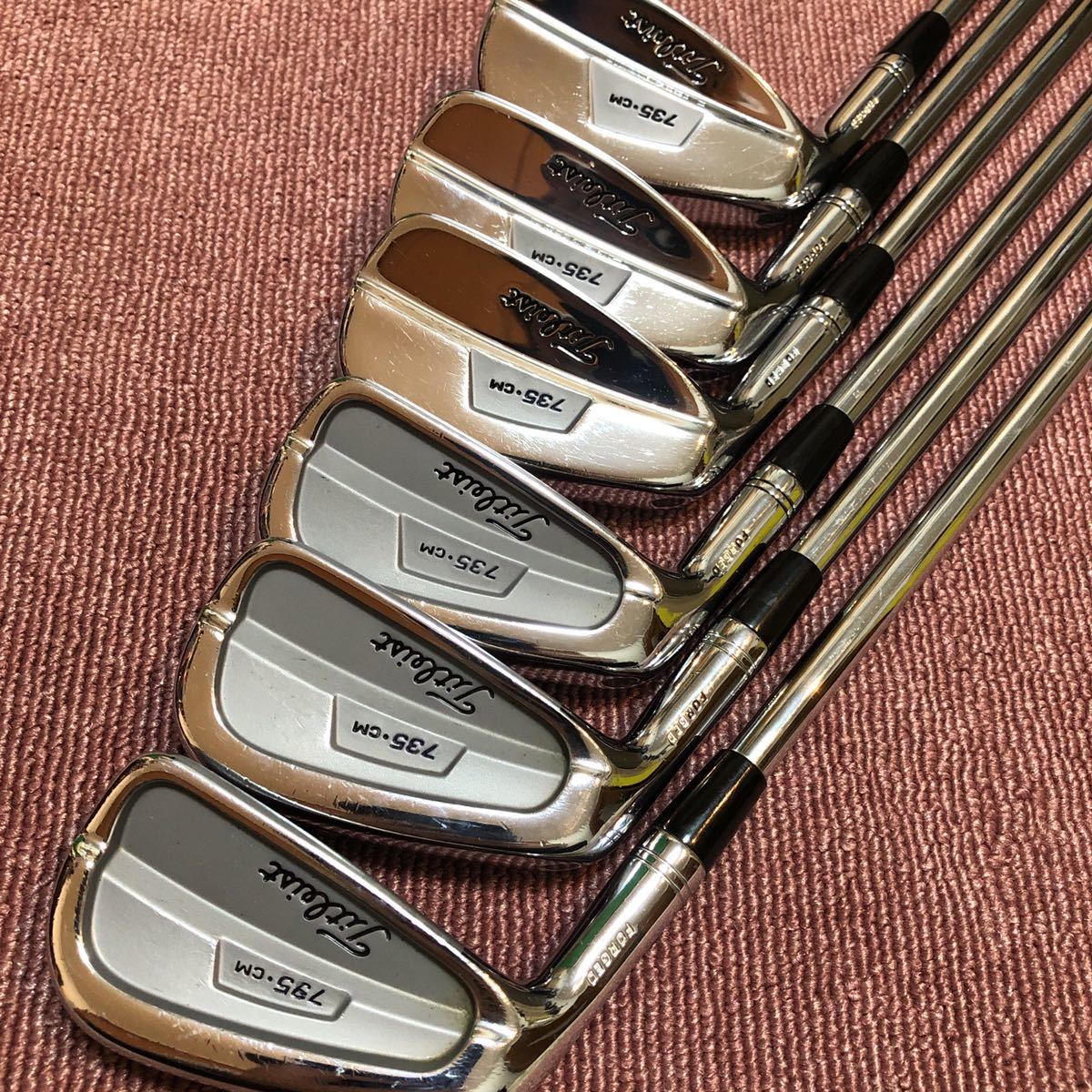 タイトリスト 735CM FORGED アイアン 左きき用 6本組 NSPRO 970 Sシャフト(アイアン)｜売買されたオークション情報、yahooの商品情報をアーカイブ公開 ...