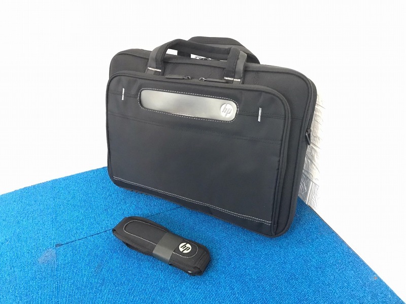 米軍放出品 HP H5M92AA ノートパソコン用ケース 39.6 cm 15.6" ビジネスバッグ ブリーフケースPC収納 ブラック 100 ...