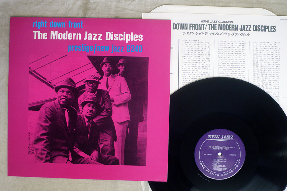 米 MODERN JAZZ DISCIPLES/RIGHT DOWN FRONT/NEW JAZZ NJLP-8240(ジャズ一般)｜売買され ...