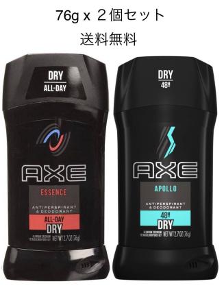 AXE アックス デオドラントスティック 海外 制汗剤 エッセンス アポロ 76g x 2個 ESSENCE APOLLO 消臭効果 強力(制汗、デオドラント剤)｜売買されたオークション情報 ...