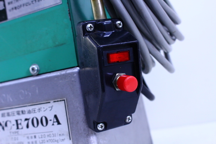 西田製作所 NC-E700-A 超高圧電動油圧ポンプ 100V 圧力規制装置付き 10622175(ポンプ)｜売買されたオークション情報、yahooの商品情報をアーカイブ公開 - オークファン ...