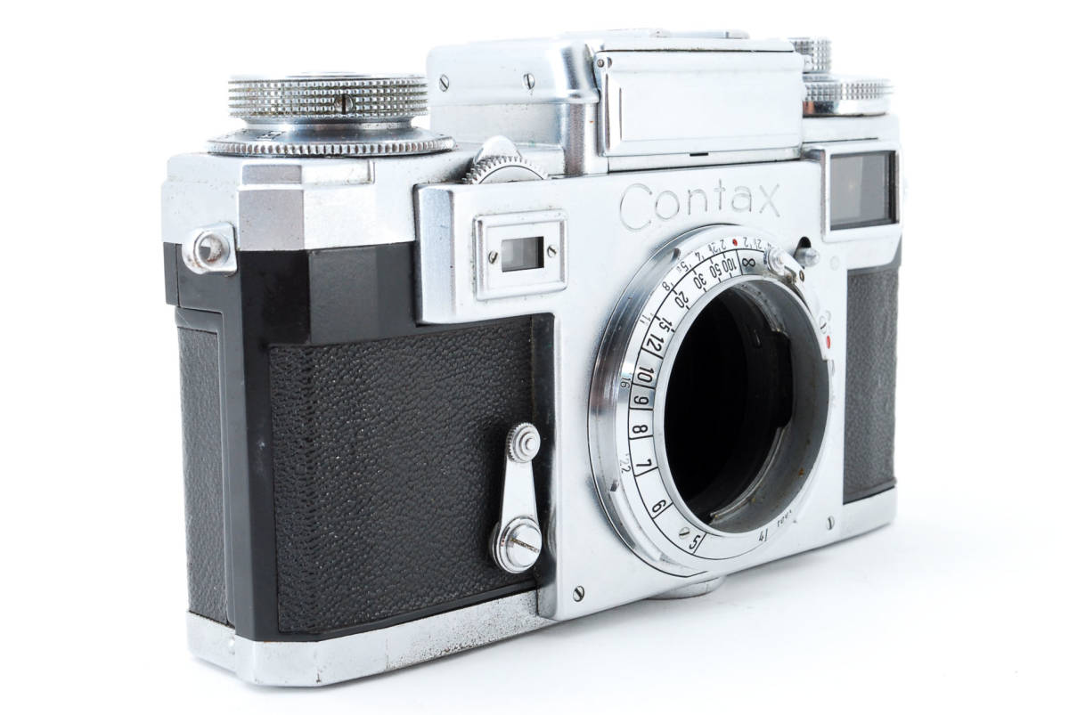 露出計 ZEISS IKON CONTAX IIIa ボディ ブラックダイヤル コンタックス 3a ツァイスイコン 59+705456 ...