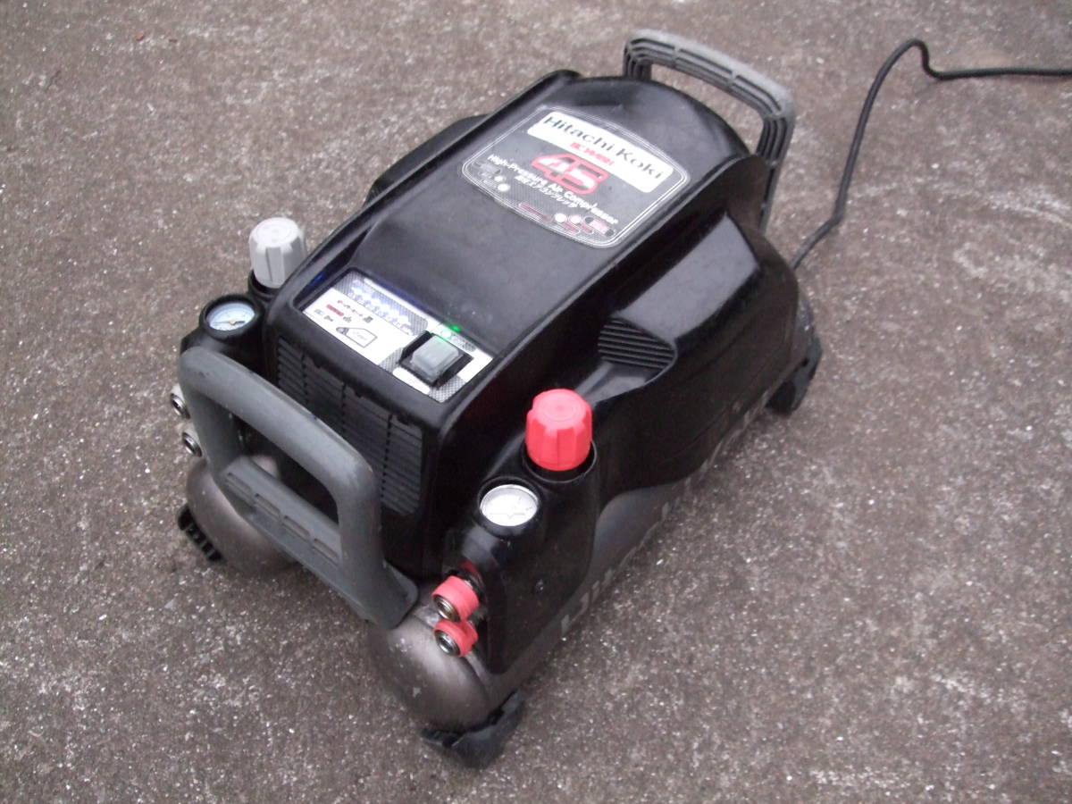 日立工機 HITACHI エアーコンプレッサー EC1445H 稼動品 S/N600042 №286(コンプレッサー)｜売買されたオークション情報、yahooの商品情報をアーカイブ公開 ...