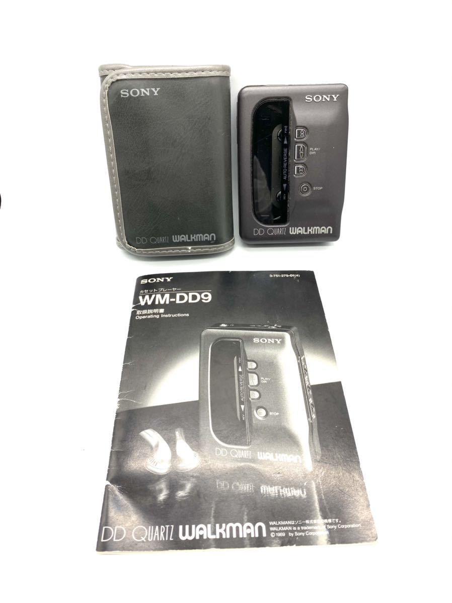ソニー カセットウォークマン WM-DD9 DD QUARTZ WALKMAN(再生専用)｜売買されたオークション情報、yahooの商品情報を ...