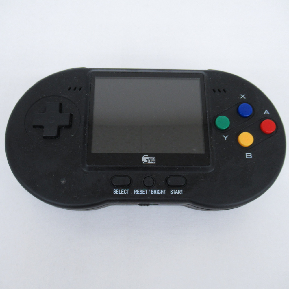 ゲームハード ポケファミDX ブラックエディション POKE FAMI DX BLACK EDITION 携帯型SFC互換機 スーパー ...