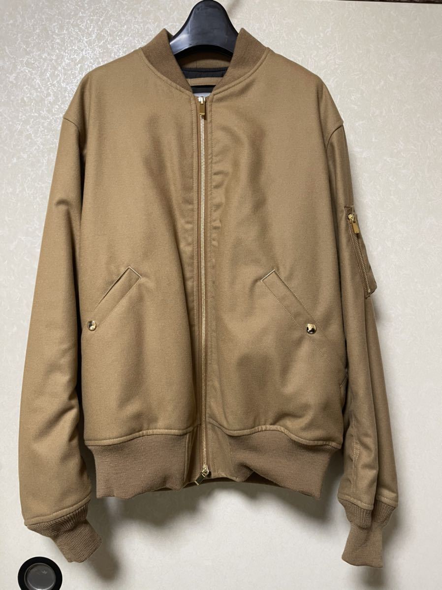 MARKAWARE 17AW MA-1 ORGANIC WOOL WORSTED JAPAN FLANNEL 定価74 800円ウールフランネル コート アルパカ マーカウェアTEXT ...