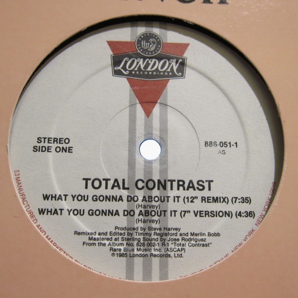 Total Contrast - What You Gonna Do About It 1985 US Original 12 ...