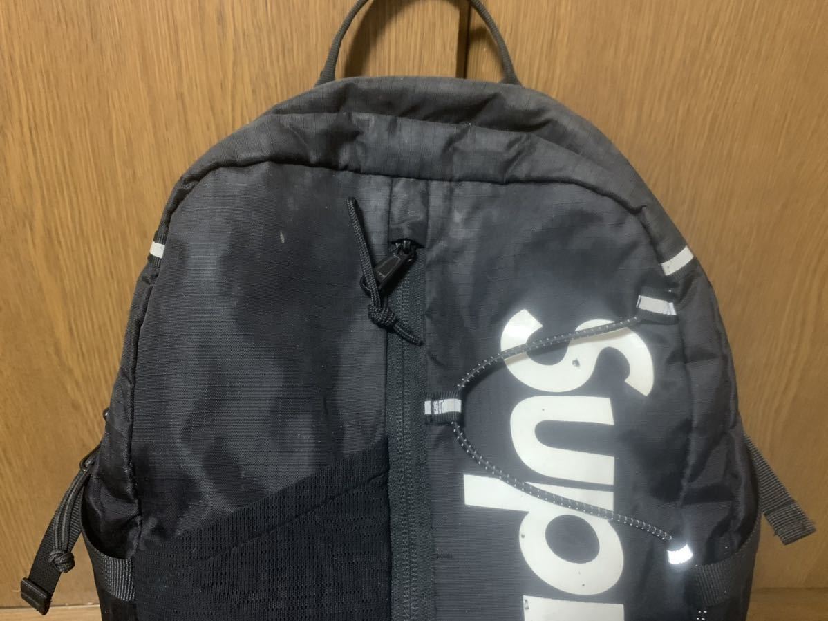 100円スタート Supreme 17SS Backpack シュプリーム バックパック リュック 国内正規品 2017SS BLACK 黒(かばん、バッグ)｜売買されたオークション情報 ...
