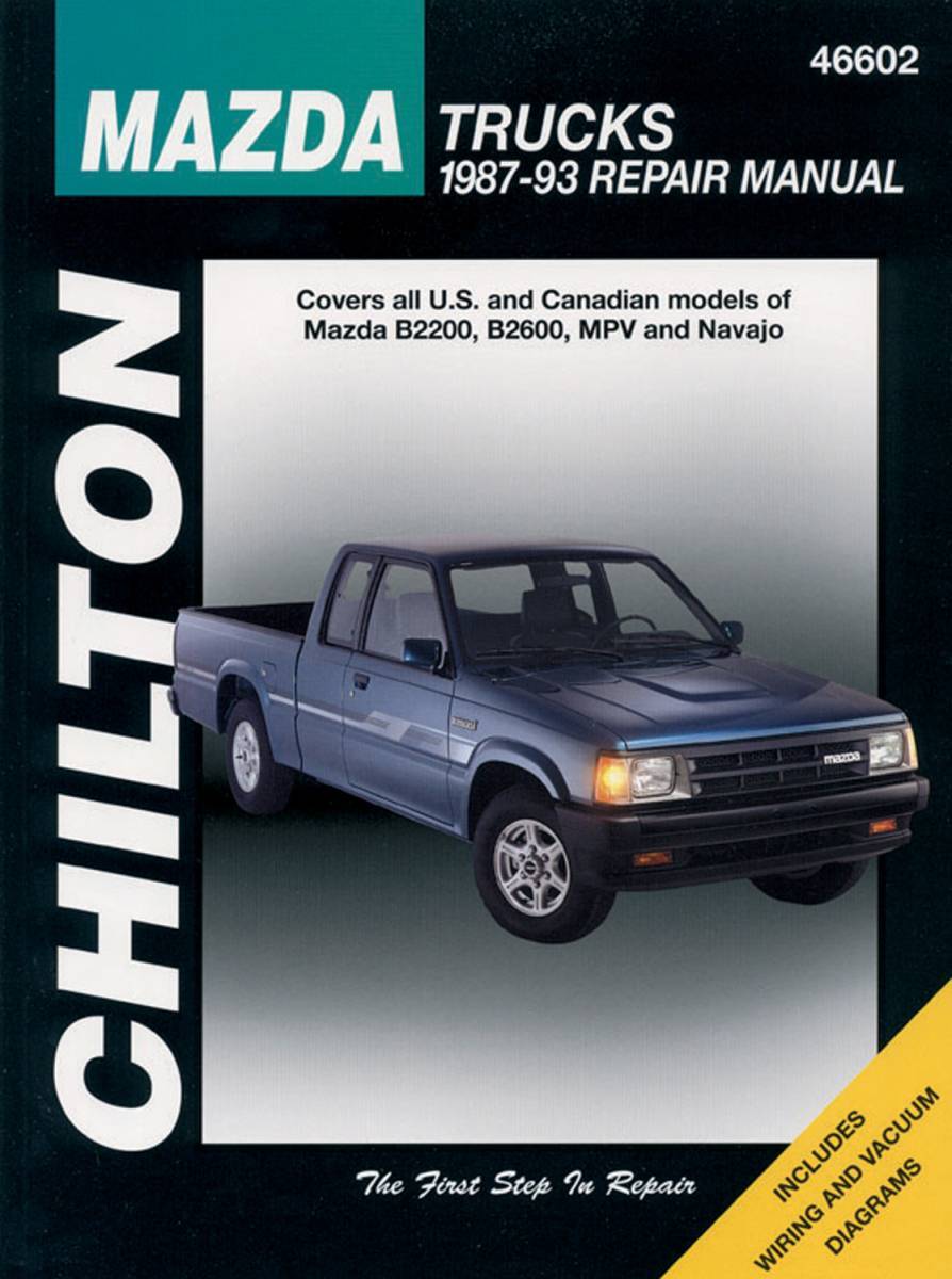 CHILTON MAZDA マツダ B2000 B2200 B2600 ピックアップトラック 英語版 リペアマニュアル 整備書 プロシード 46602(マツダ)｜売買されたオークション情報 ...