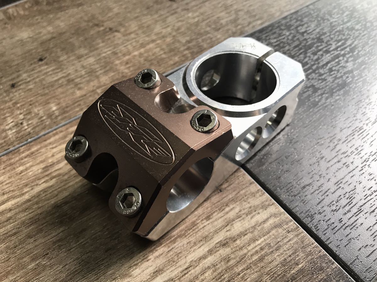 ほぼ X-LITE Steve Pete シグネチャー ステム 1.5インチコラム Φ25.4 バークランプ /NOS ビンテージ ダウンヒル ...