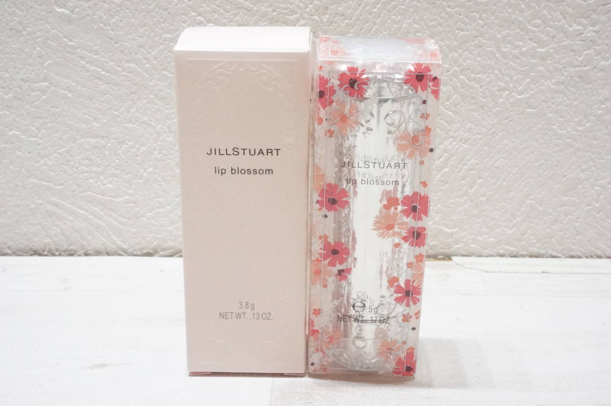 502U 2本セット JILLSTUART ジルスチュアート lip blossom 34 petit cherry 3.8g/04 petit cherry 5g リップスティック まとめ ...