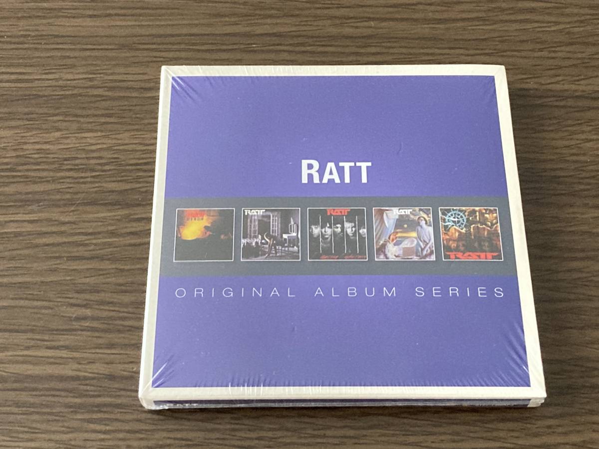 RATT ORIGINAL ALBUM SERIES 箱入り紙ジャケット5枚SET CD ラット OUT OF THE CELLAR ...