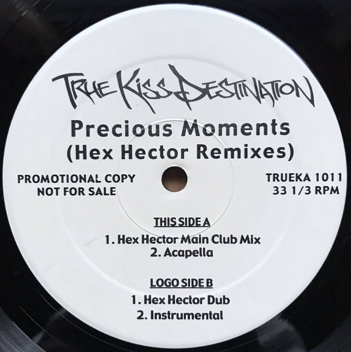 国内プロモ REMIX TRUE KISS DESTINATION /Precious Moments Hex Hector Remixes 小室哲哉 ASAMI 吉田麻美 dos DJ ...