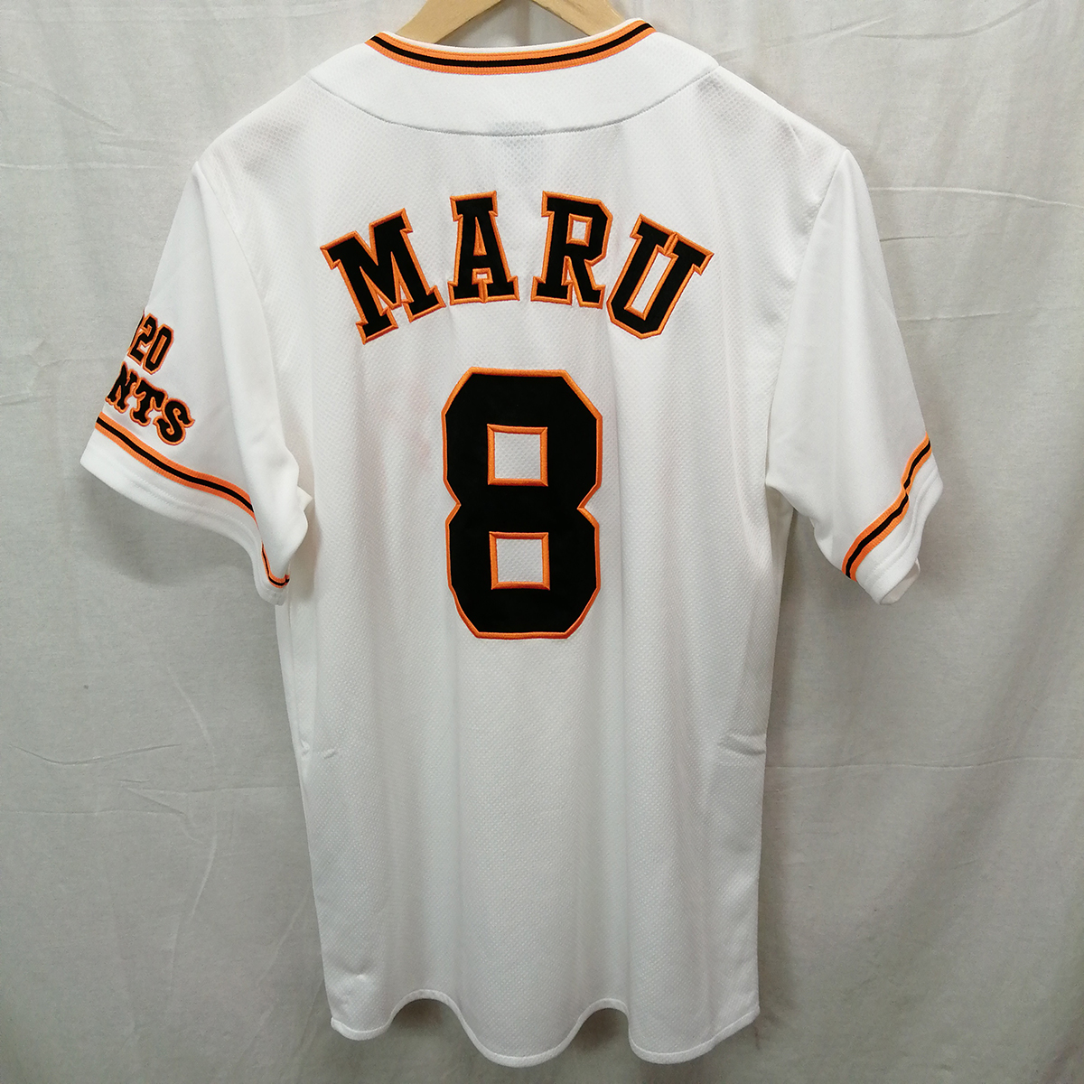 964H/アンダーアーマー UNDER ARMOUR 東京読売巨人軍 ジャイアンツ 2020 ユニフォーム #8 丸佳浩 サイズM(応援 ...