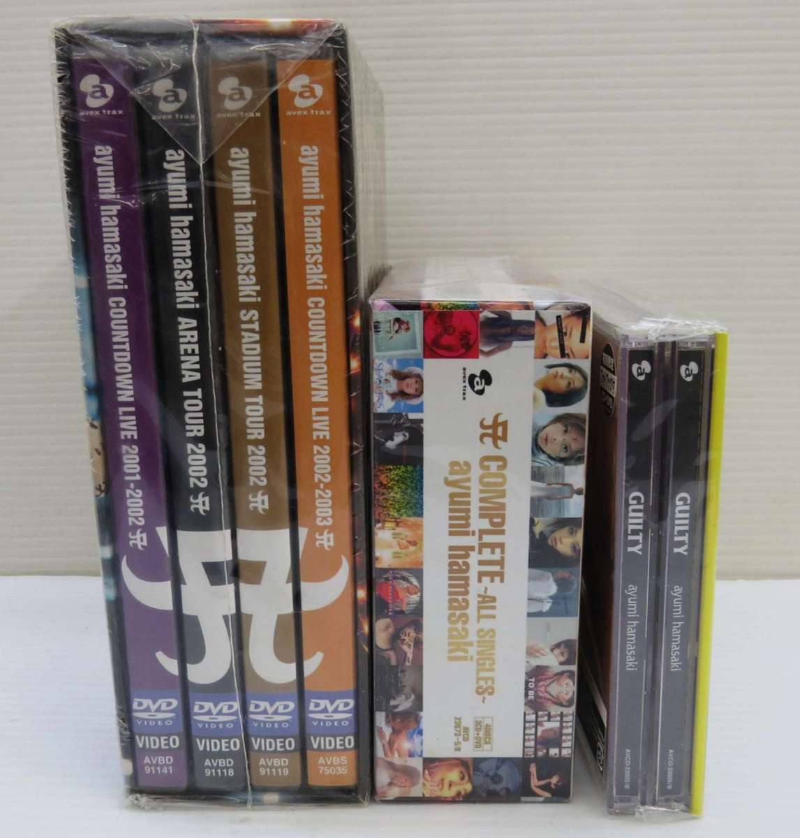 浜崎あゆみ DVD CD 3点セット 2002年コンプリートライブボックス/シングル コレクション /9thアルバム(浜崎あゆみ)｜売買されたオークション情報、yahooの商品情報をアーカイブ ...