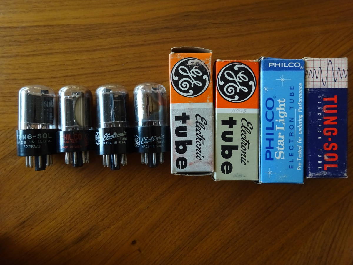 真空管 6DN7 ゼネラル2 PHILCO 1 TUNG-SOL 1 4本セット(真空管)｜売買されたオークション情報、yahooの商品情報を ...