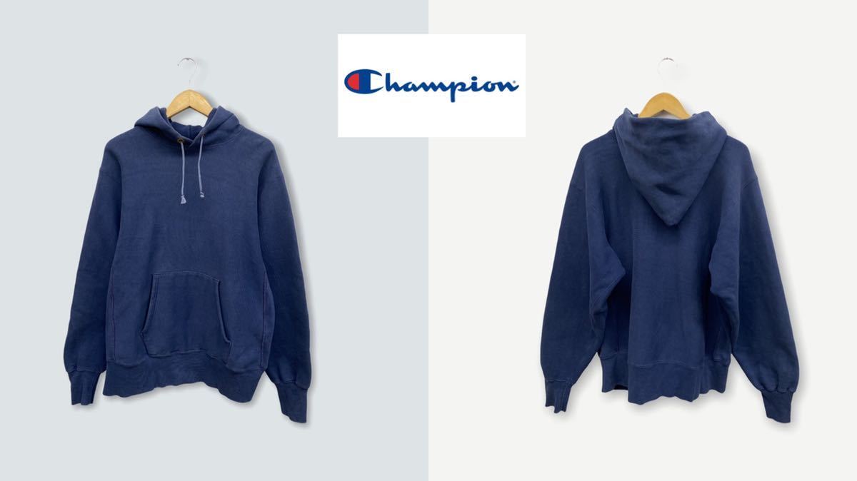 champion 80s トリコタグ リバースウィーブ 目無し スウェットパーカー/USA製/ネイビー/Lサイズ/パーカー/トレーナー/古着/ヴィンテージ(パーカ)｜売買されたオークション情報 ...