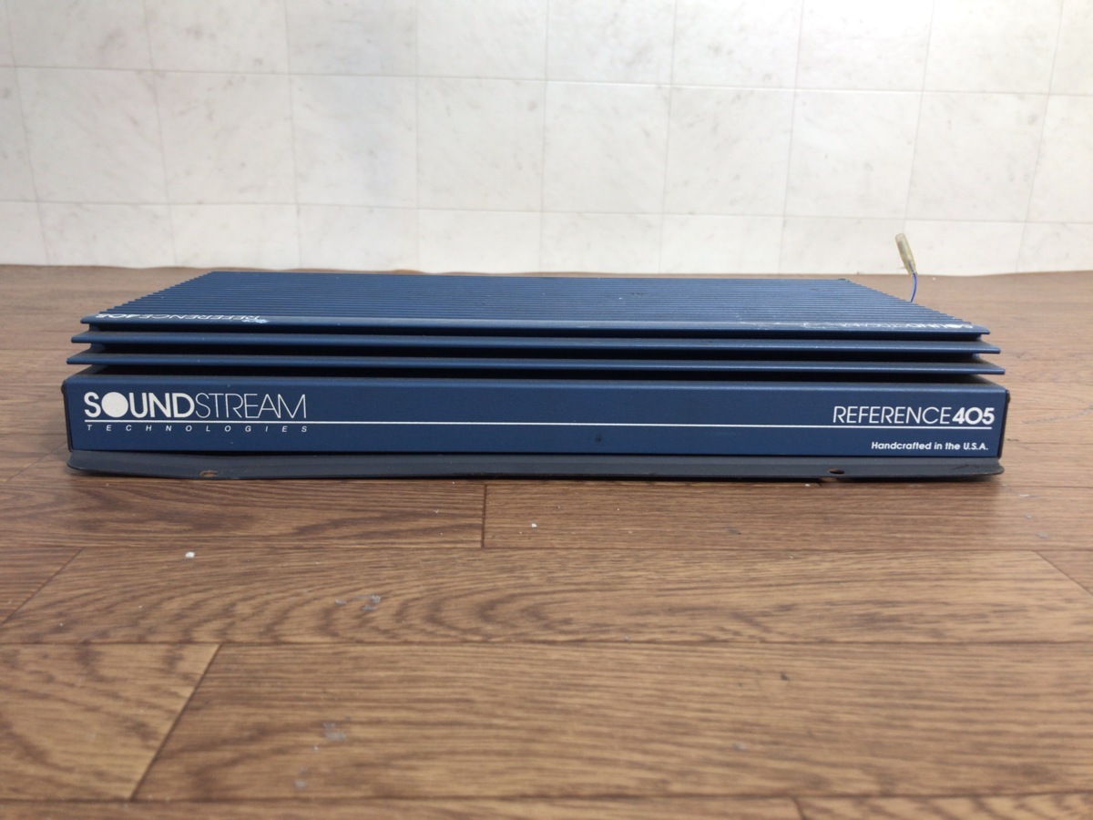 C023M006 Sound Stream サウンドストリーム REFERENCE 405 パワーアンプ(パワーアンプ)｜売買されたオークション情報、yahooの商品情報をアーカイブ公開 ...
