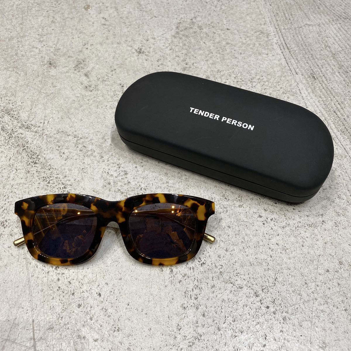 19ss TENDER PERSON テンダーパーソン x INARI イナリ DALE EHRNHARDE Sunglasses サングラス アイウェア ユニセックス 大人 HAVANA ...