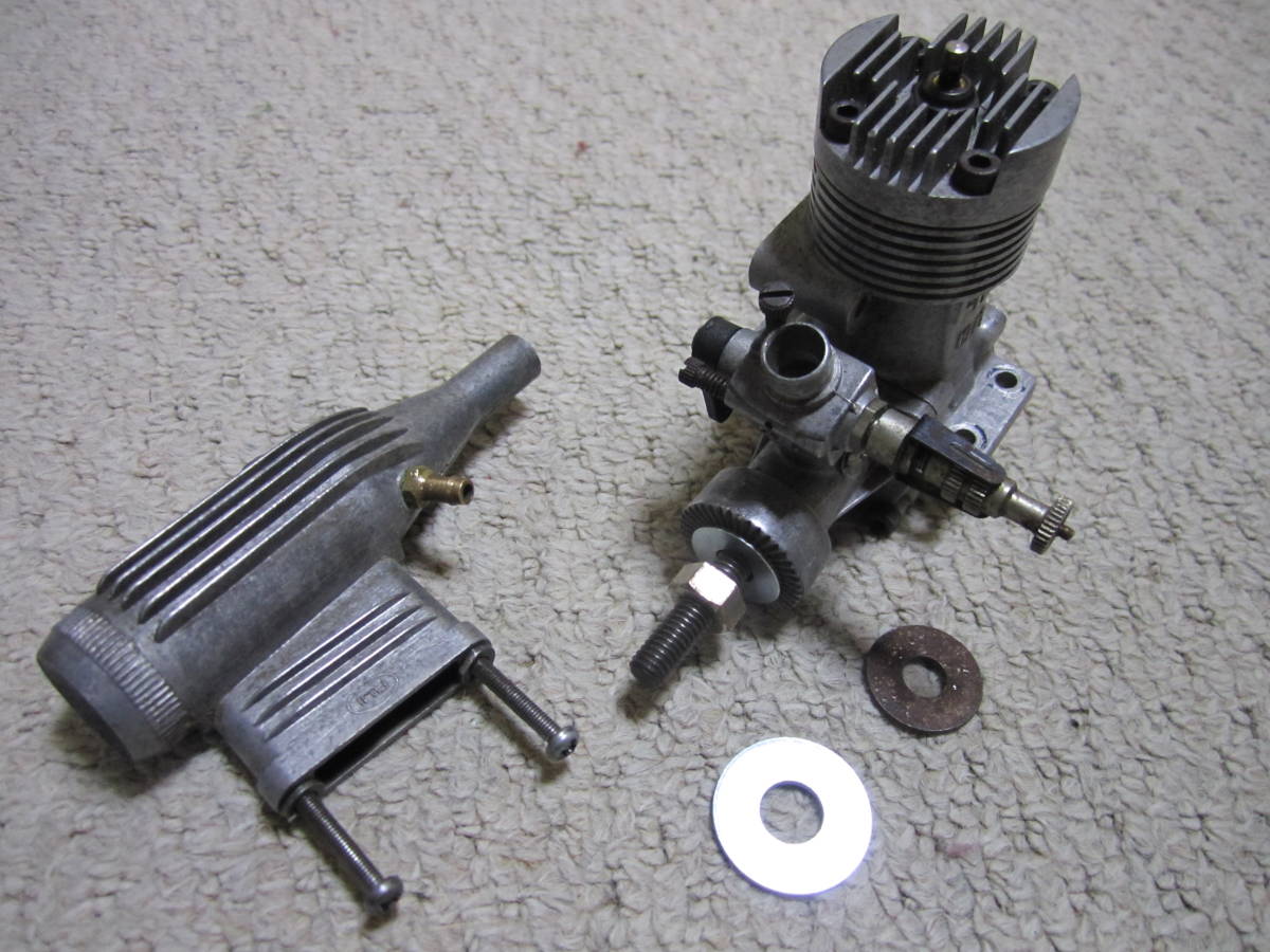 固着無 圧縮OK FUJI 19-ⅢS 小型 模型 飛行機 エンジン 当時物 絶版 レア 富士物産 19 Ⅲ S MADE IN JAPAN ...