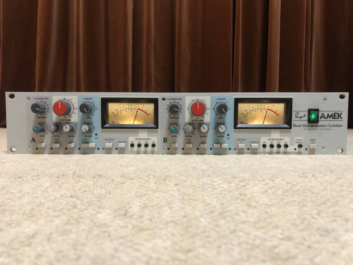 ヒビノ正規品 AMEK System 9098 Dual Compressor/Limiter by NEVE 国内100V仕様 ...