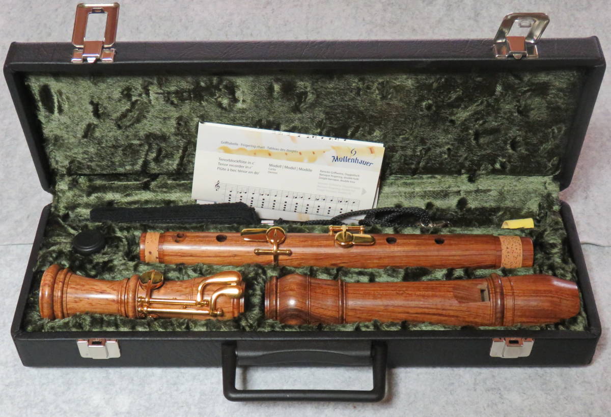 モーレンハウエル 5430C デンナー コンフォート テナーリコーダー(リコーダー)｜売買されたオークション情報、yahooの商品情報を ...