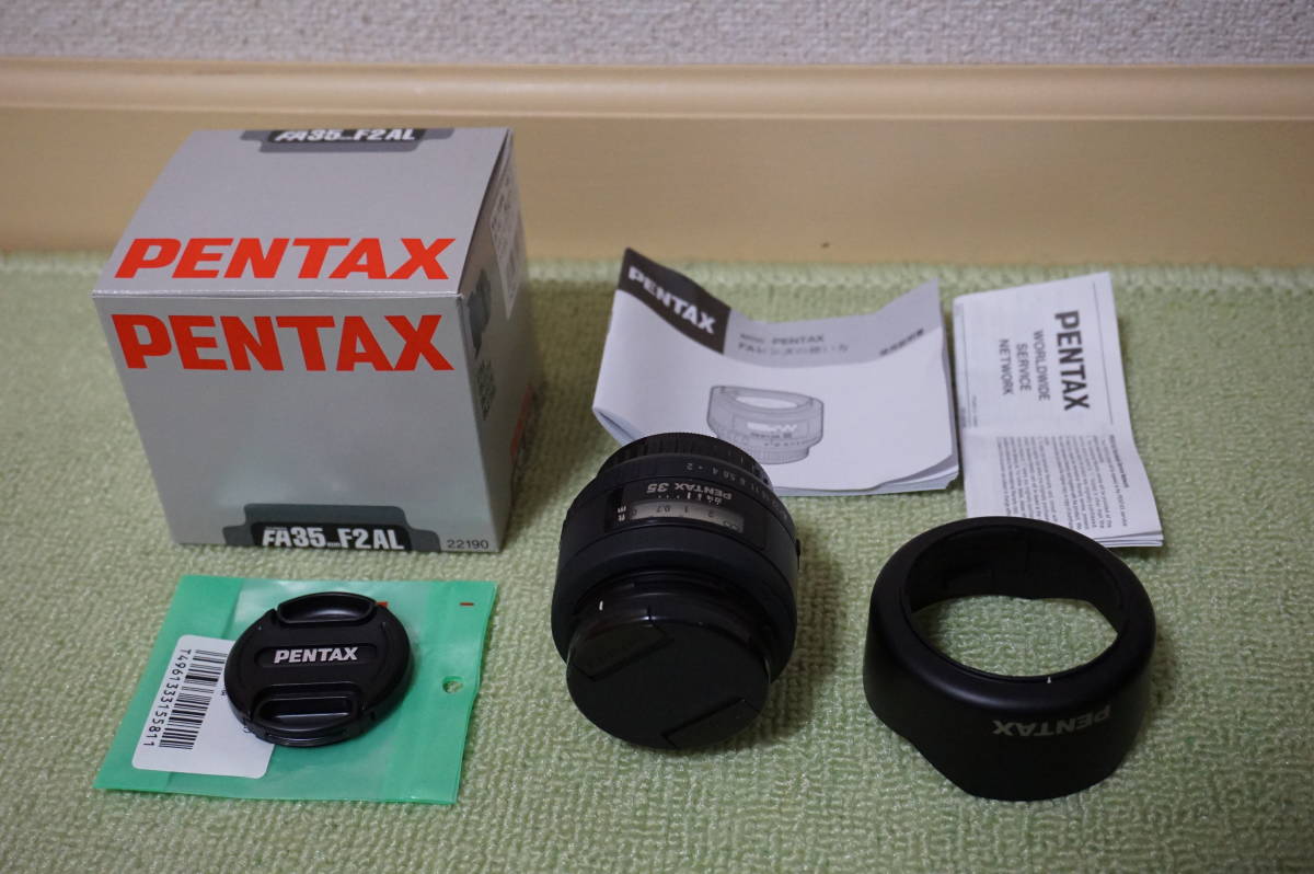 PENTAX ペンタックス smc PENTAX-FA 35mm F2 AL 元箱付(ペンタックス)｜売買されたオークション情報、yahooの ...