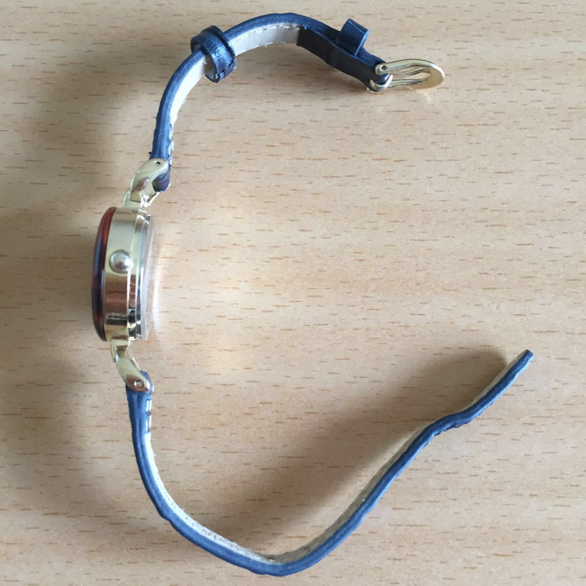 588-0633 grand jour SUN FLAME レディース腕時計 革ベルト クオーツ GJC05 チェンジリング 稼働品(3針（時 ...