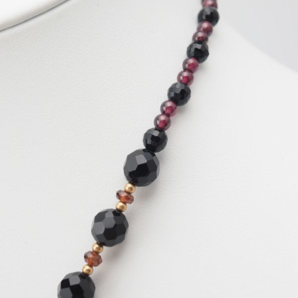 E327 ガーネット オニキス SILVER刻印 ゴールド シルバー ネックレス(オニキス)｜売買されたオークション情報、yahooの商品情報 ...